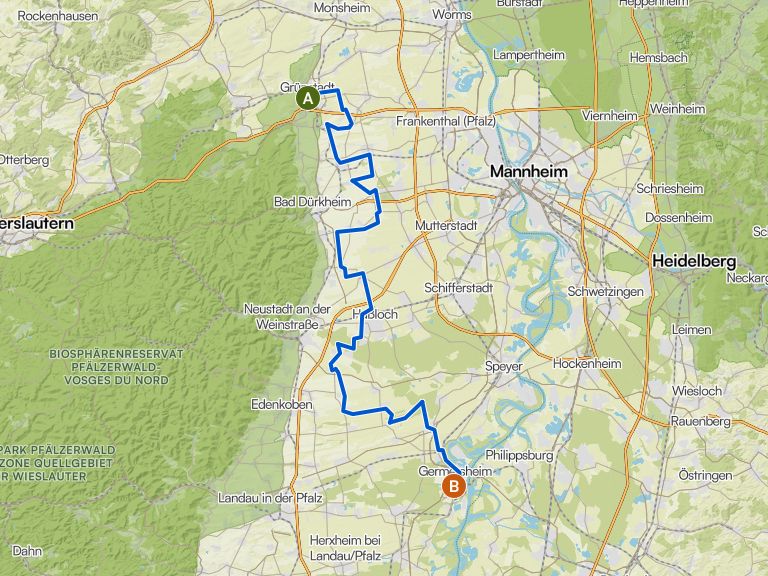 Tag 3 Fahrradtour mit Philipp Kraut und Rüben Radweg | Fahrradtour | Komoot